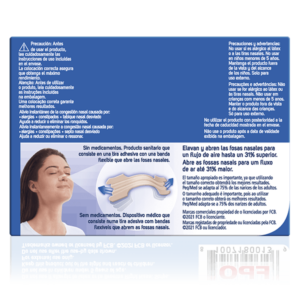 Breathe Right® Tiras Nasales Clásicas